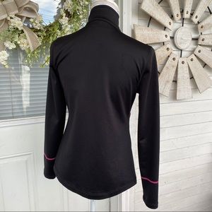 Fila | Jackets & Coats | Fila Black Athletic Reflective Running Jacket ...